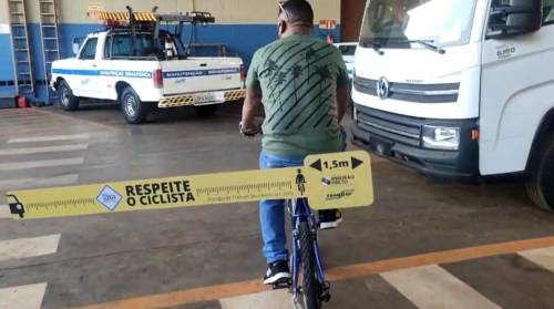 Dia Do Ciclista Terá Ação De Conscientização Com Uso Do ‘respeitômetro